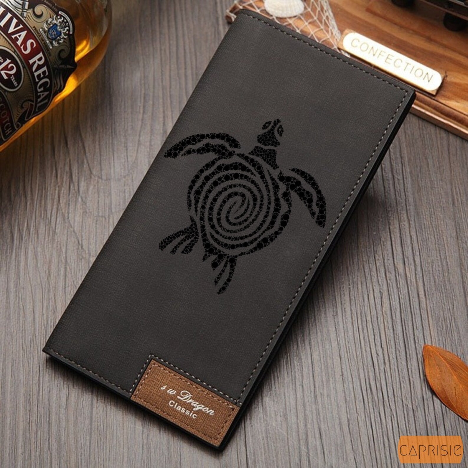 Cute Sea Turtle Design Wallet for Men & Women Love Turtles | Etsy