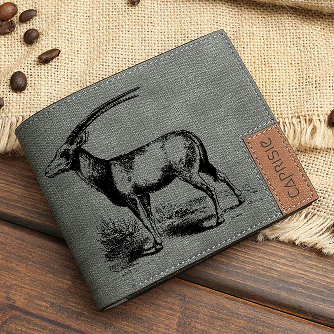 African Antelope Wallet | Wildlife Men's & Women's Wallet | Unique ...