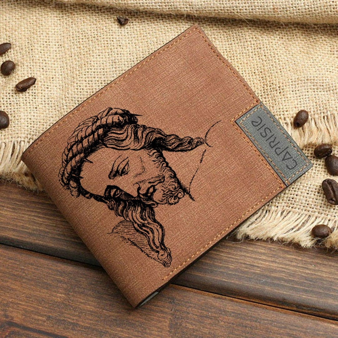Jesus Christ Design Wallet Son of God Theme Wallet for Men & Women ...