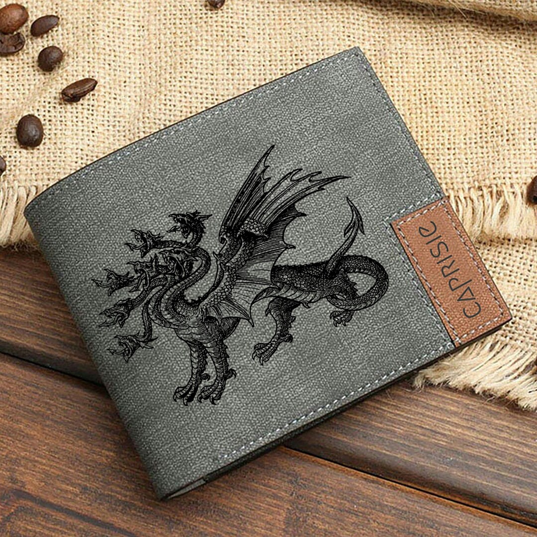 Hydra Wallet | Fantasy Dragon Wallet for Men & Women | Mythical Multi ...