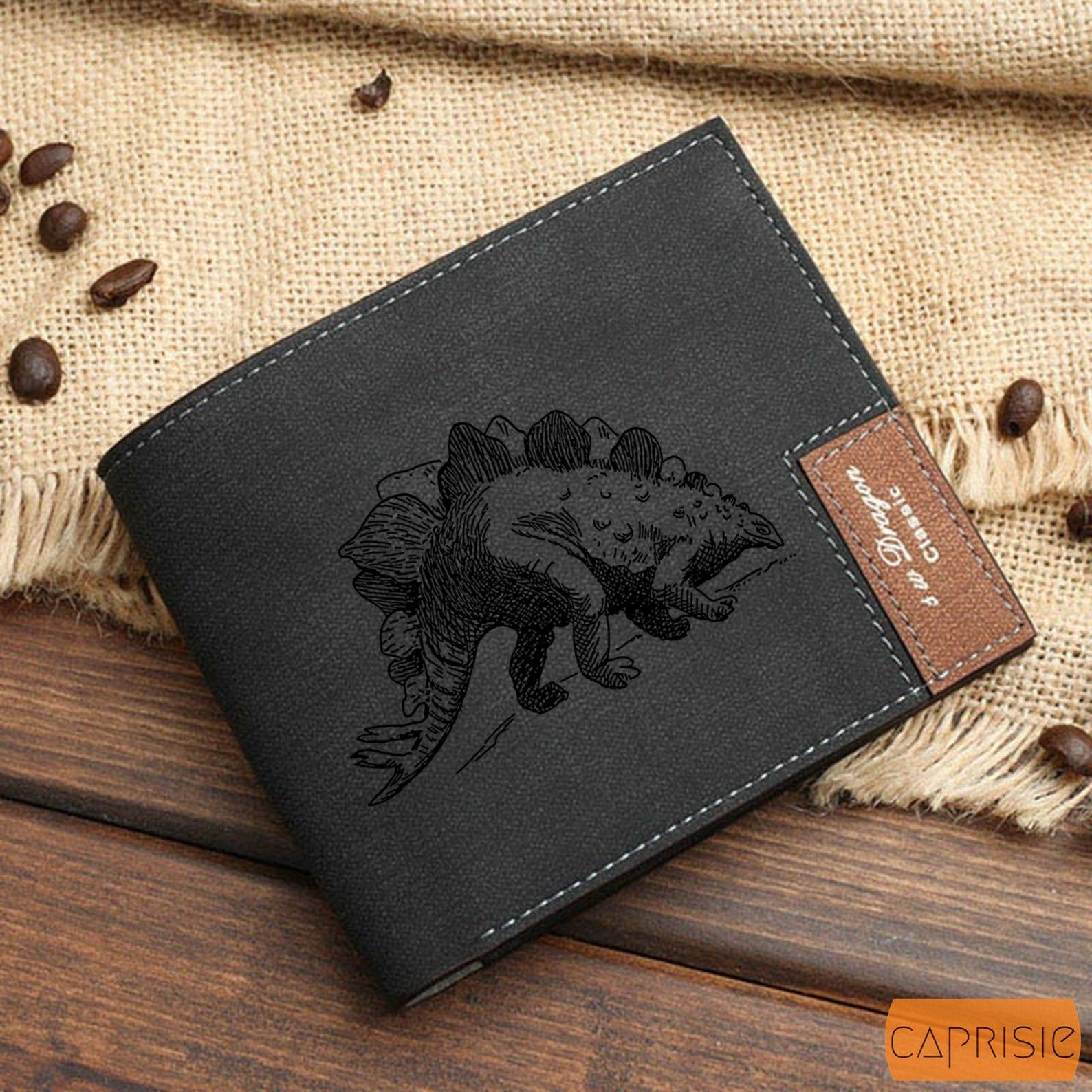 Stegosaurus Dinosaur Lovers Design Wallet for Men & Women | Etsy
