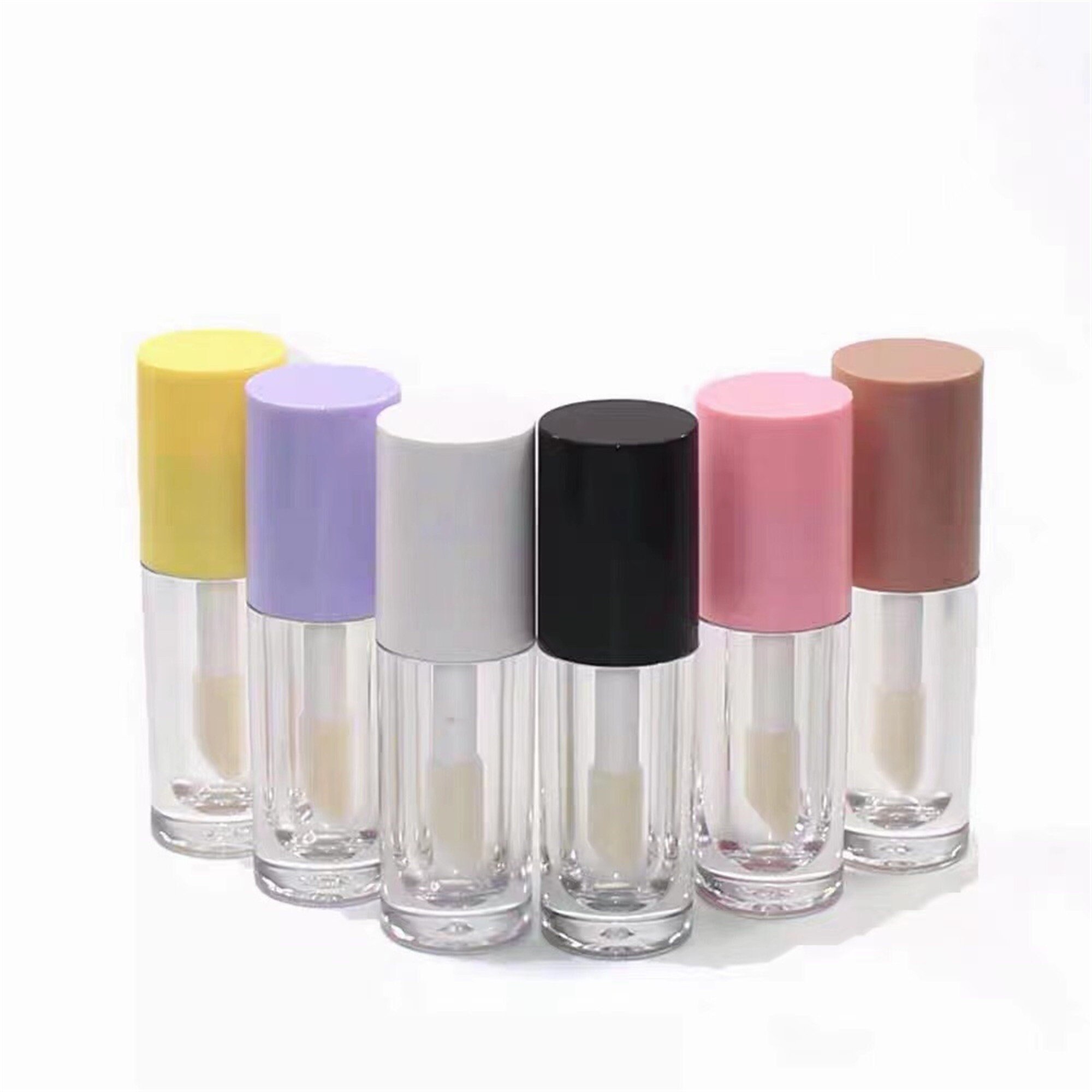 6ML Big White Lip Brush Rod Lip Gloss Tube Empty Tube, Lip Oil Bottle ...
