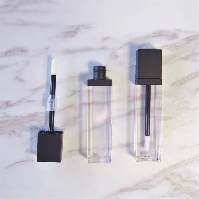 7ml Square Flat Lip Gloss Tube Empty Lip Glaze Tube Lip Oil | Etsy