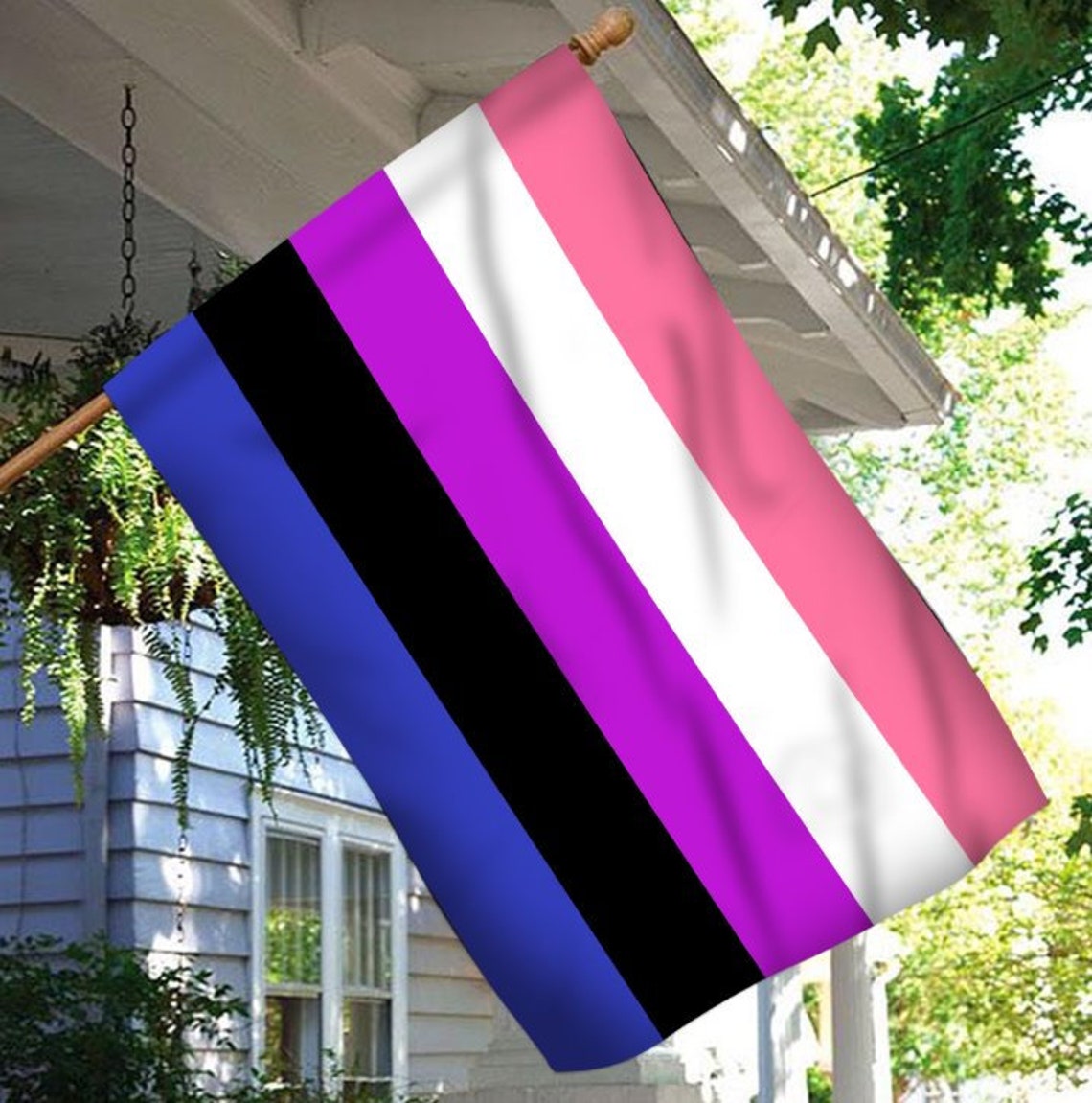 Gender Fluid Pride Flag Lgbt Flag Gender Fluid Pride Flag Etsy