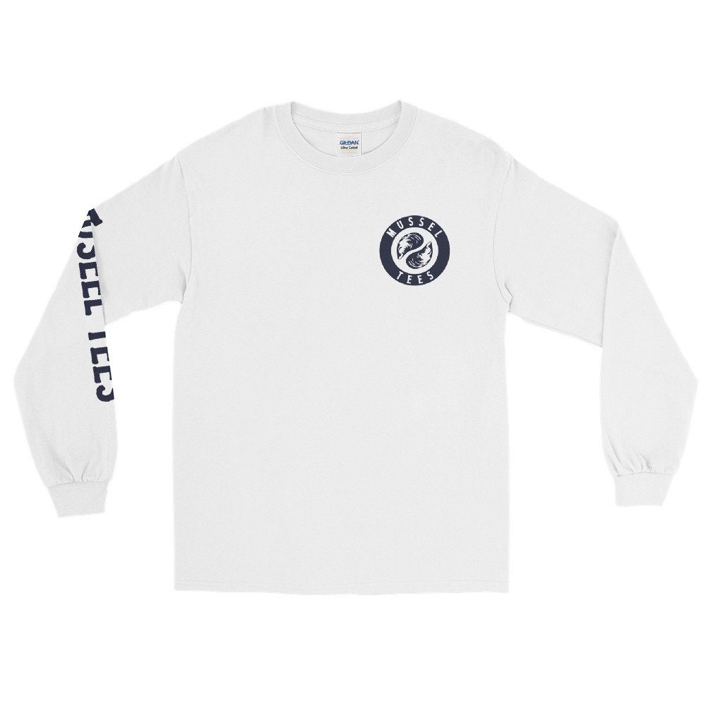 Mussel Tees Logo Unisex Long Sleeve Shirt | Etsy
