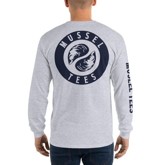 Mussel Tees Logo Unisex Long Sleeve Shirt | Etsy