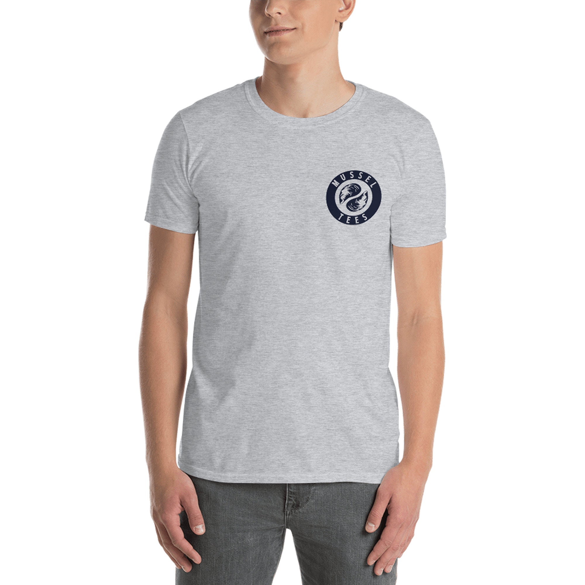 Unisex Mussel Tees Logo T-shirt, Mussel Shell Shirt, Mussels T-shirt ...