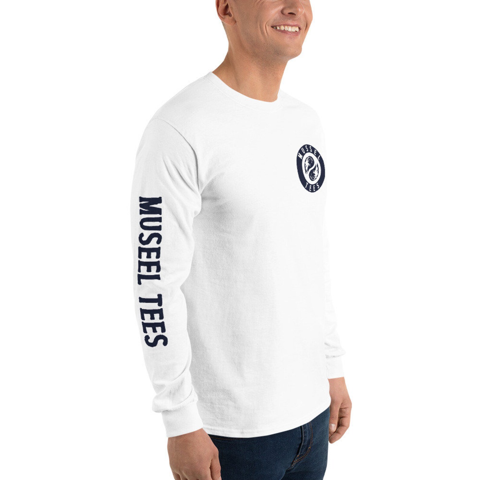 Mussel Tees Logo Unisex Long Sleeve Shirt - Etsy