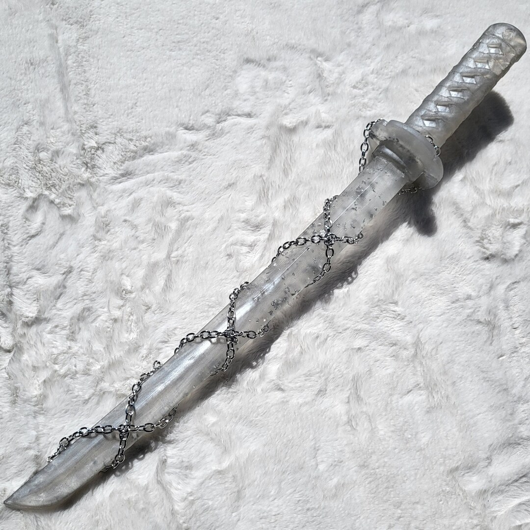 Silver Chain Katana - Etsy UK