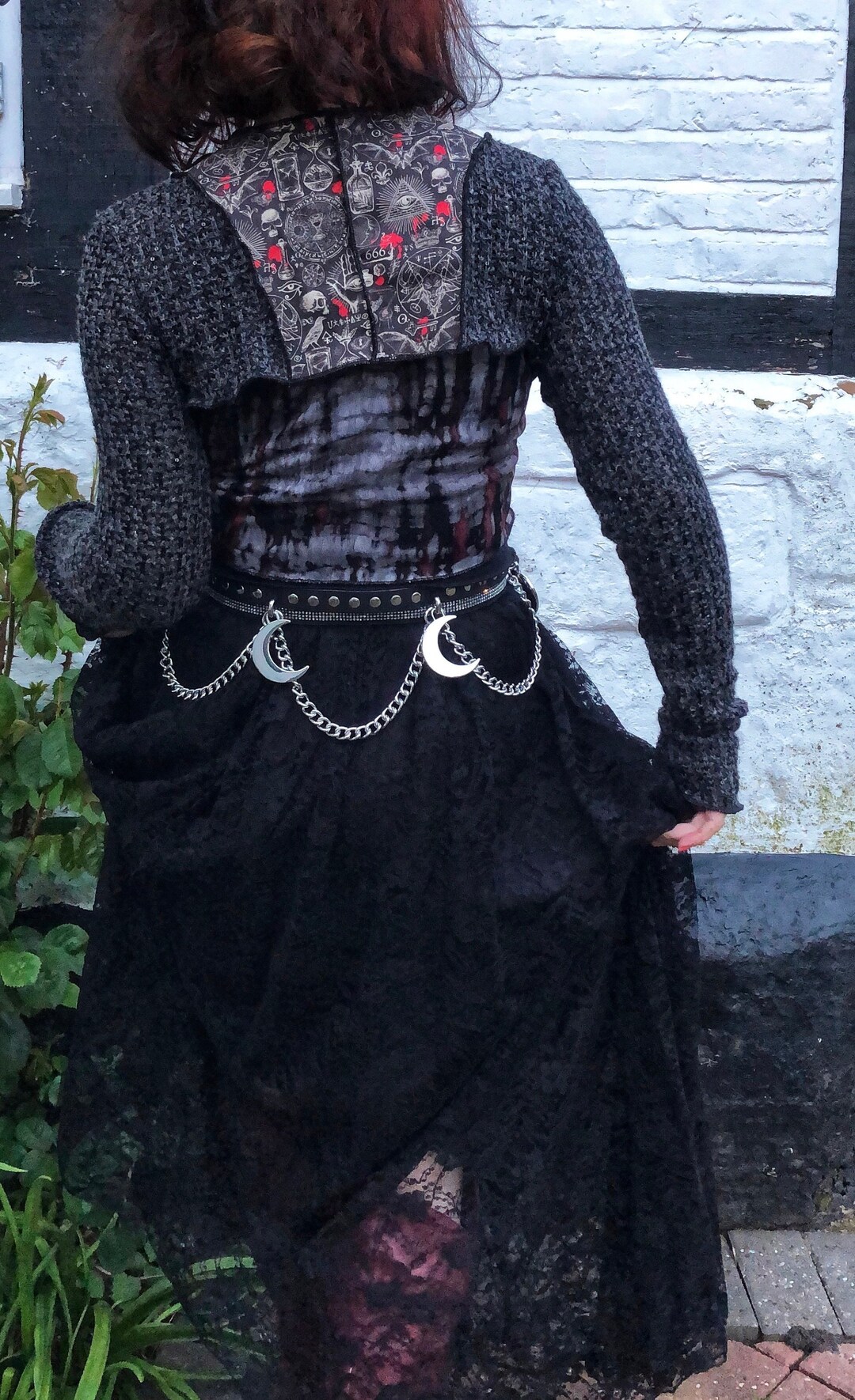 Goth Arm Sleeves, Handmade, Occult, Goth Girl, Dark Fashion - Etsy