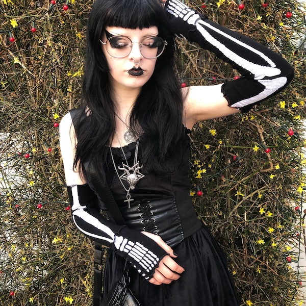 Gothic Arm Warmers - Etsy