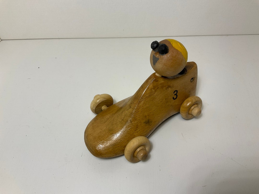 Racing Car, Child's Wooden Shoe Last - Etsy