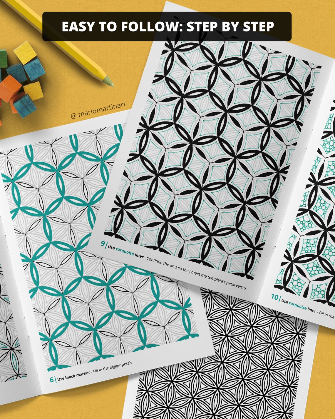 FLOWER OF LIFE Pattern Drawing Guide | How to Draw Sacred Geometry ...