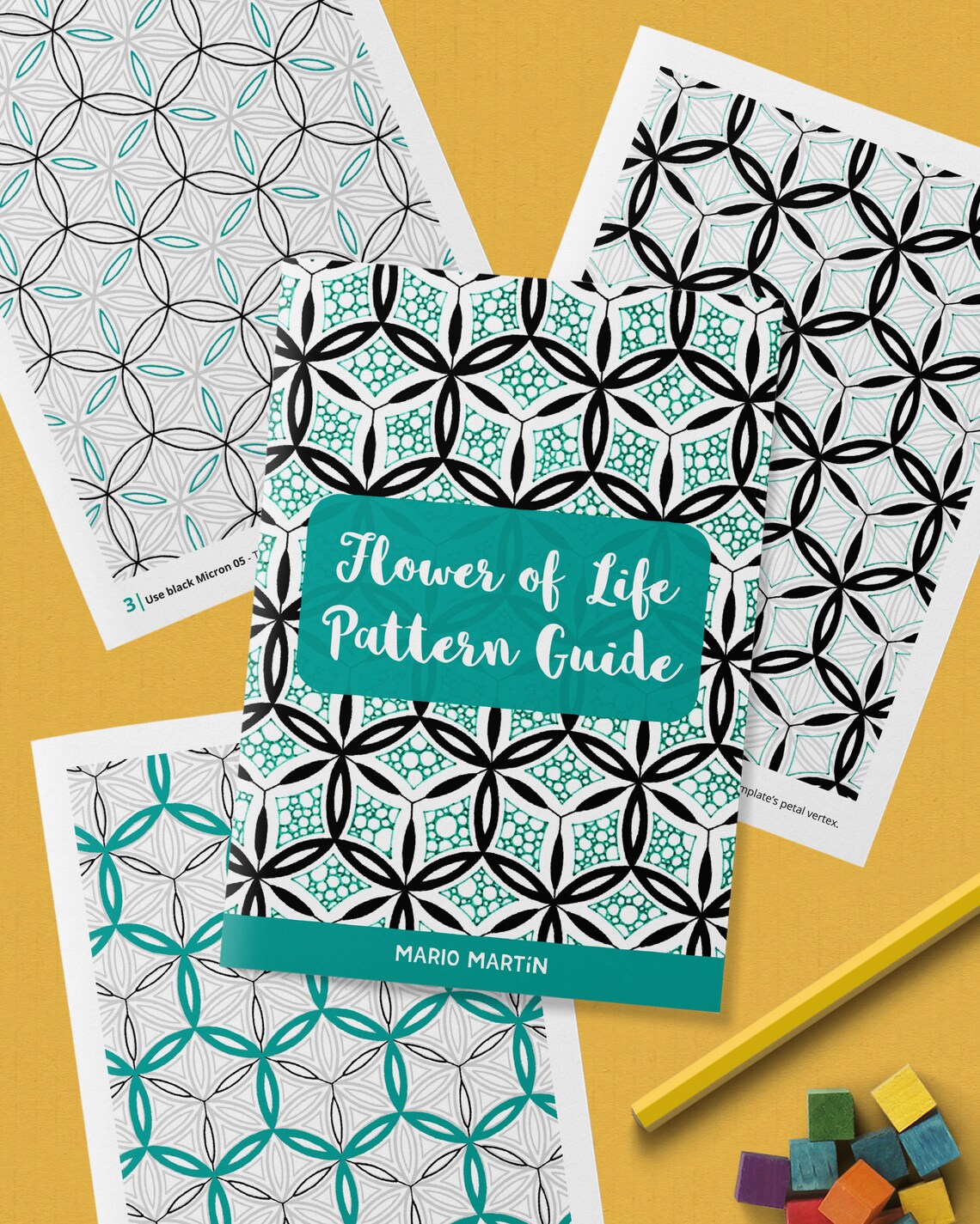 FLOWER OF LIFE Pattern Drawing Guide | How to Draw Sacred Geometry ...