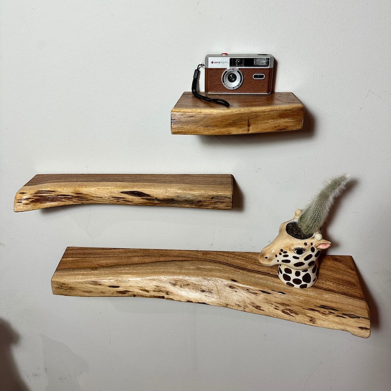 Live Edge Shelving - Etsy