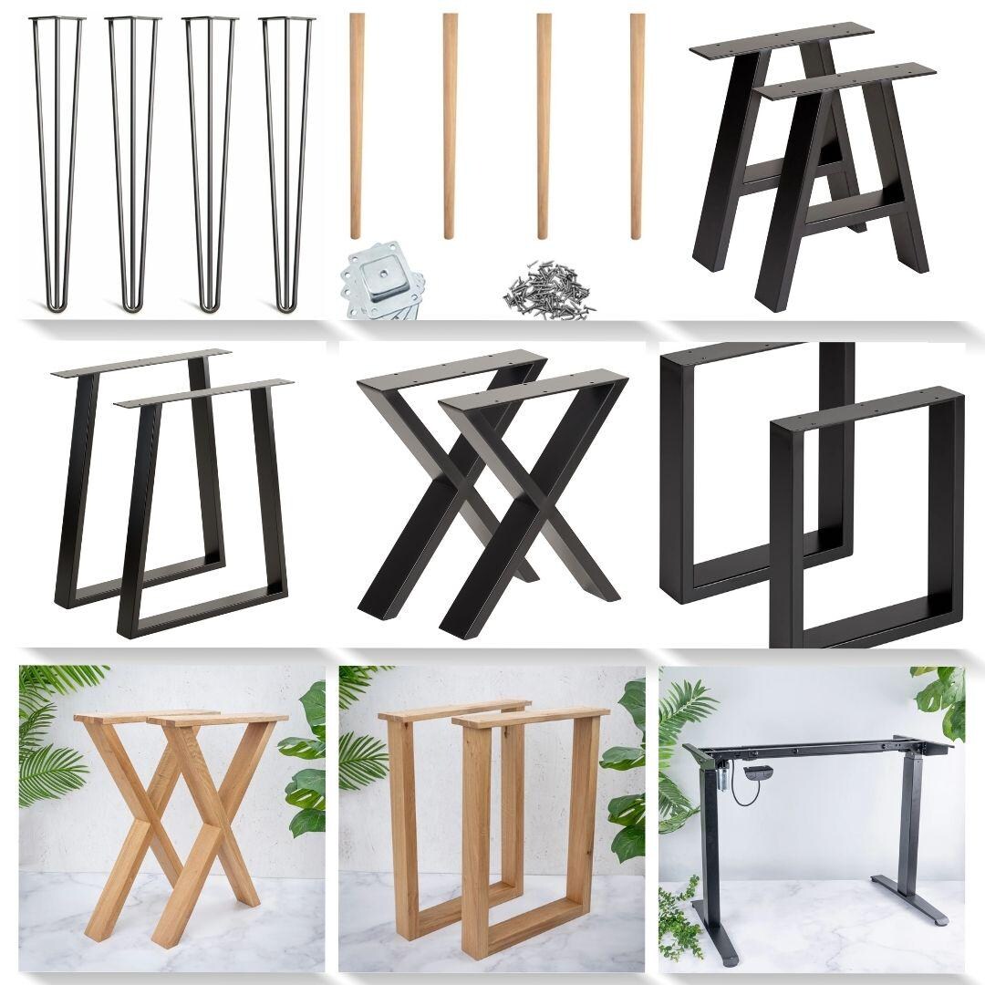 Table Legs - Various Styles & Finishes - Etsy