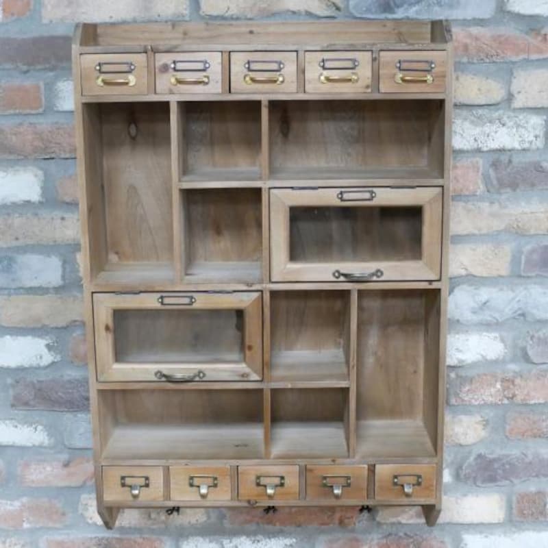 Wall Cabinet and Shelves - Etsy UK