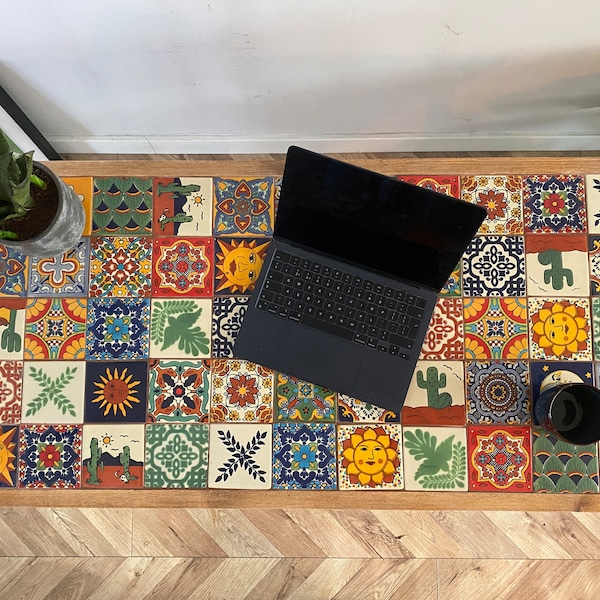Tiled Desk - Etsy