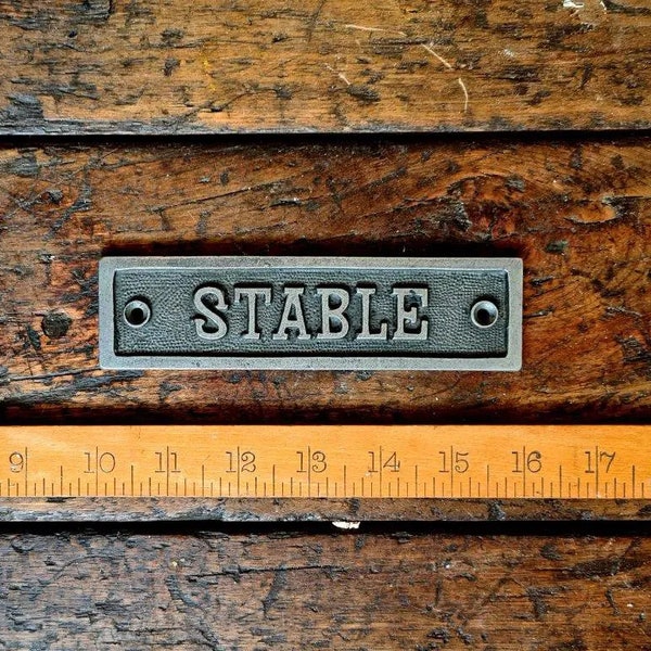 Horse Stable Sign - Etsy