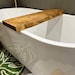 FORÊT Angled Live Edge Rustic Solid Wood Chunky Scaffold Simple Bath ...