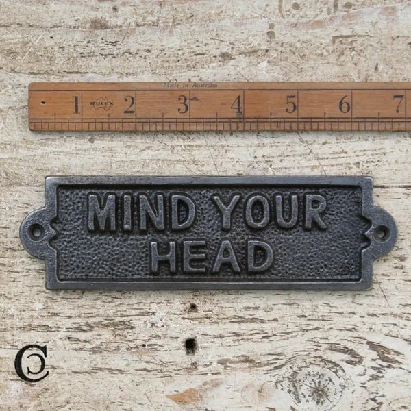 Mind Your Head Signs - Etsy UK