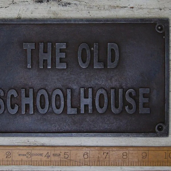 Cast Iron House Names - Etsy