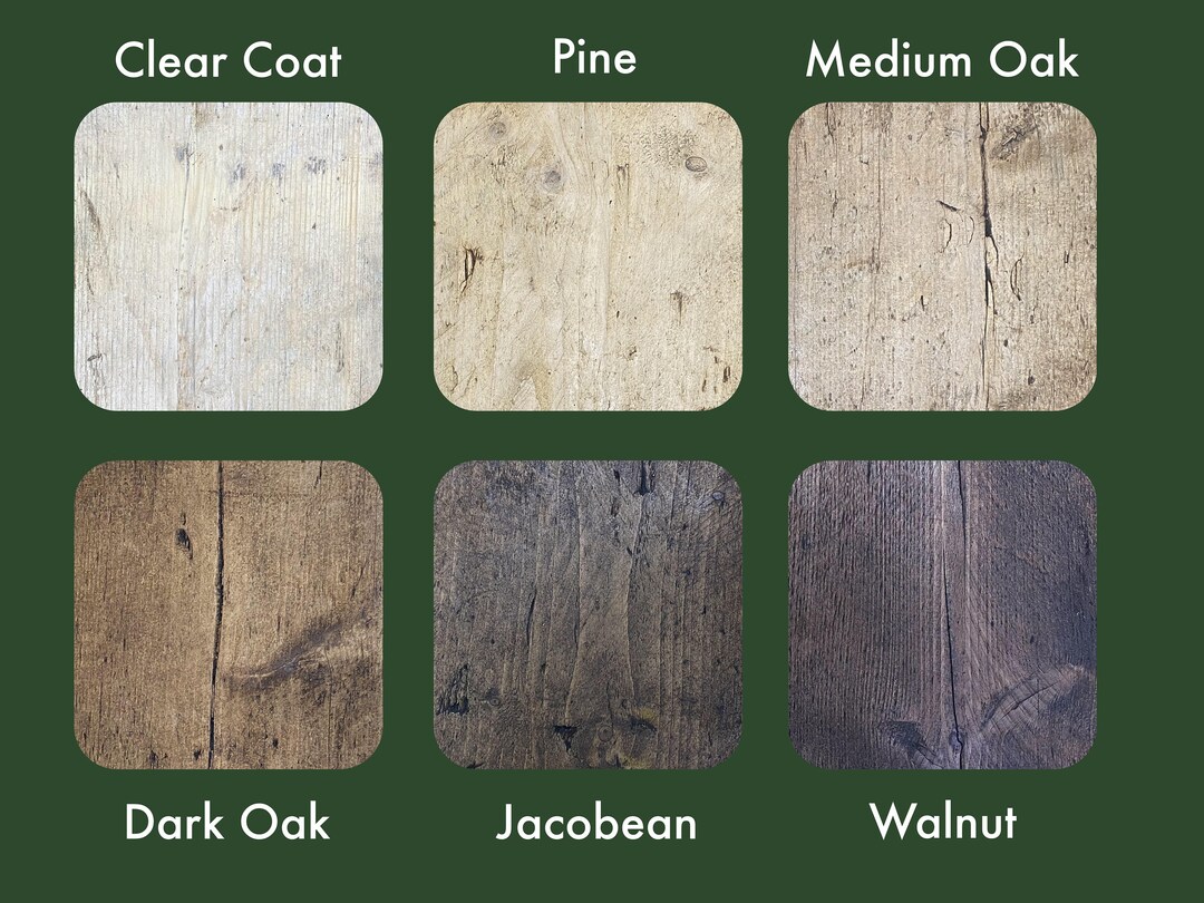 Sample Wood Finishes - Etsy