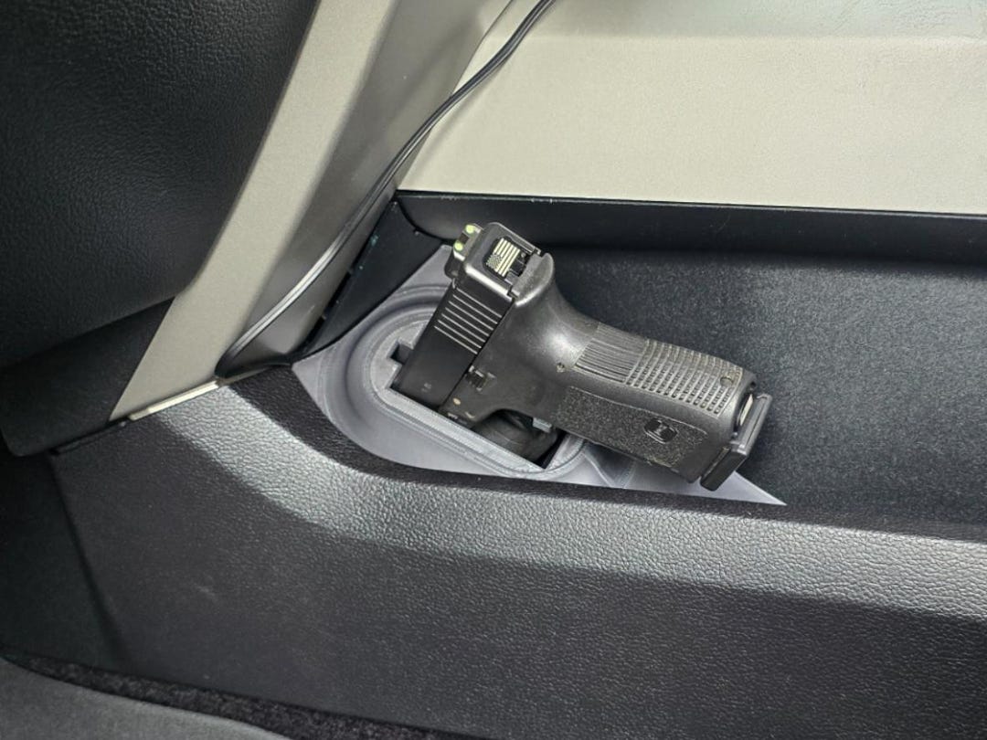 2017-2022 Ford F250 F350 Side Arm Holder - Super Duty Console Holster ...