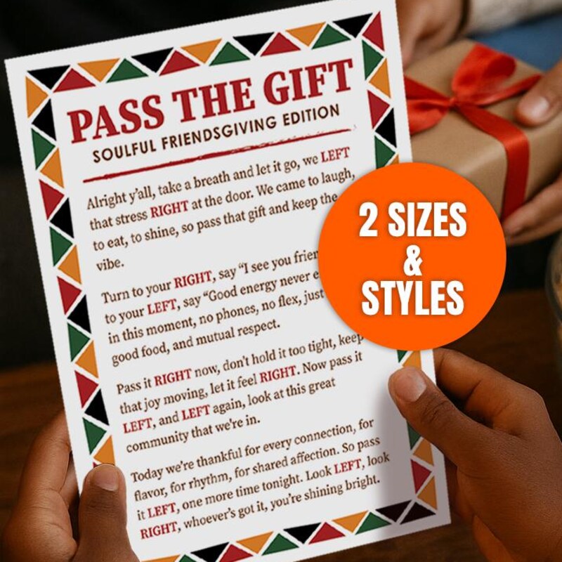 Friendsgiving Pass the Gift - 60+ Gift Ideas for 2026