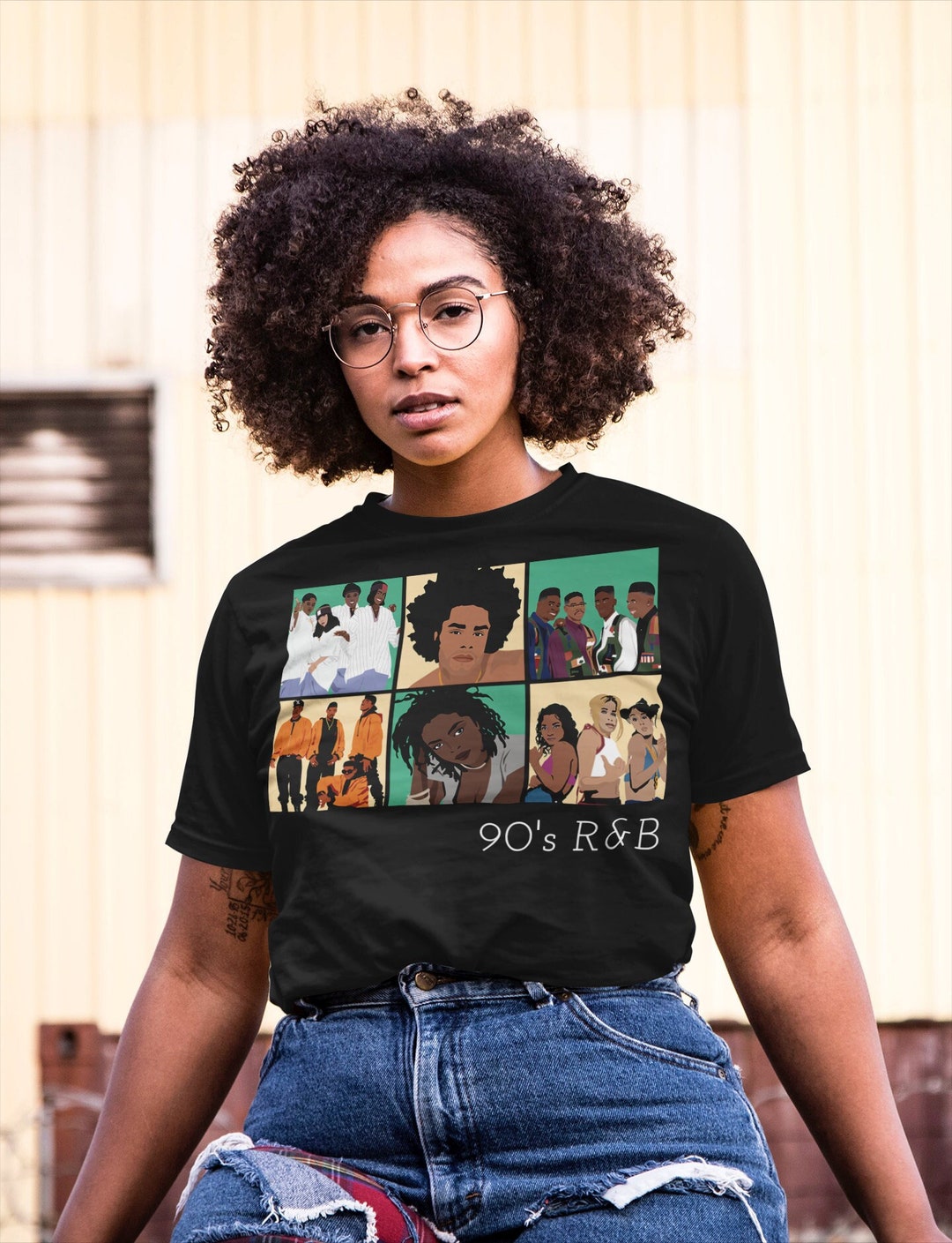 R&B T Shirt Unisex 90s Tee for Music Lovers With Fave Rnb Artists ...