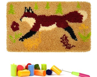 Latch Hook Kits Fox - Etsy