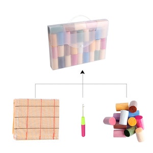 Latch Hook Kits Rug Cute Dogs Cartoons Making Kits for Adults Kids ...