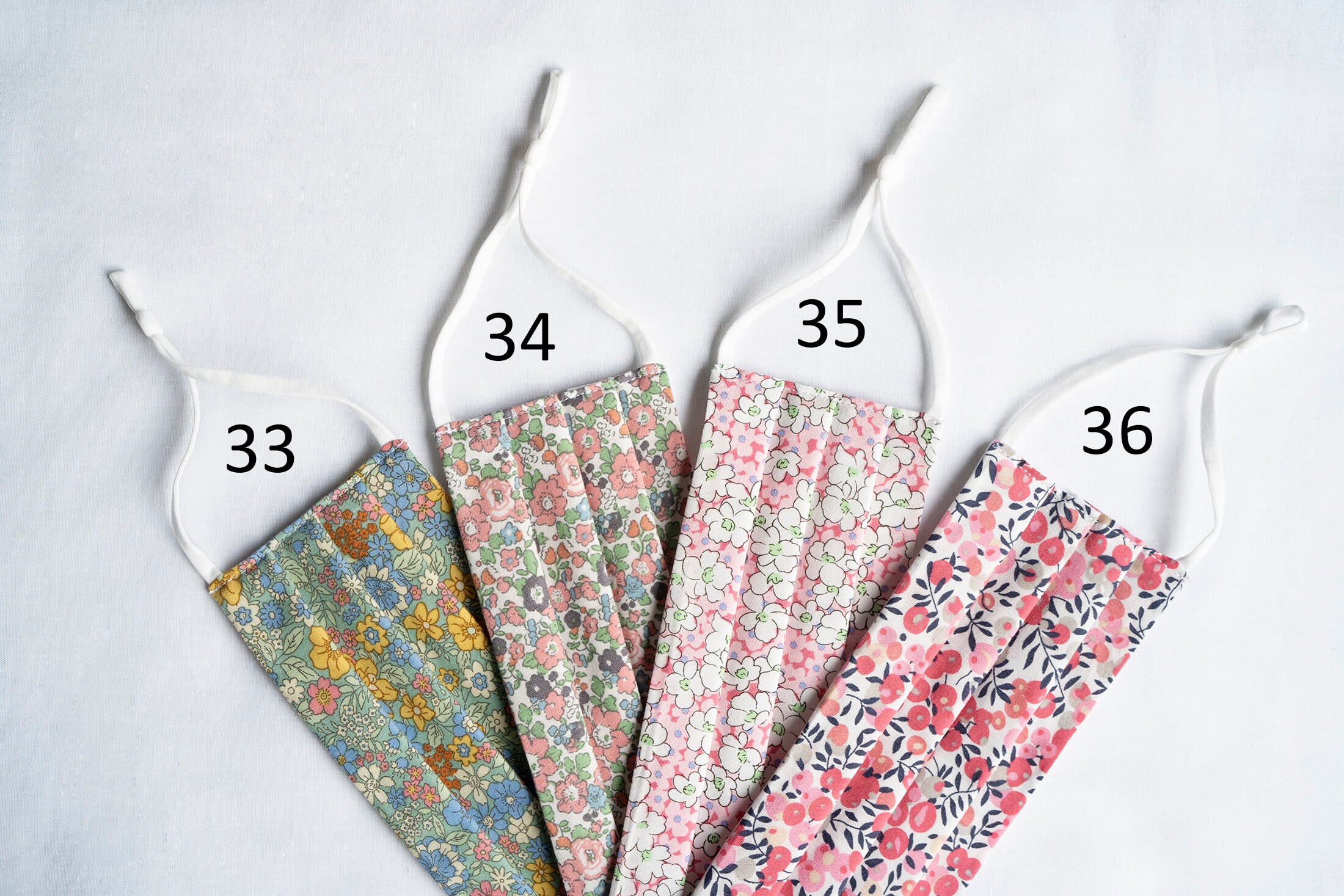 Floral Face Mask Adjustable Washable Reusable 100% Cotton - Etsy