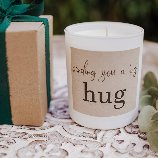Sending You a Big Hug Candle - Etsy