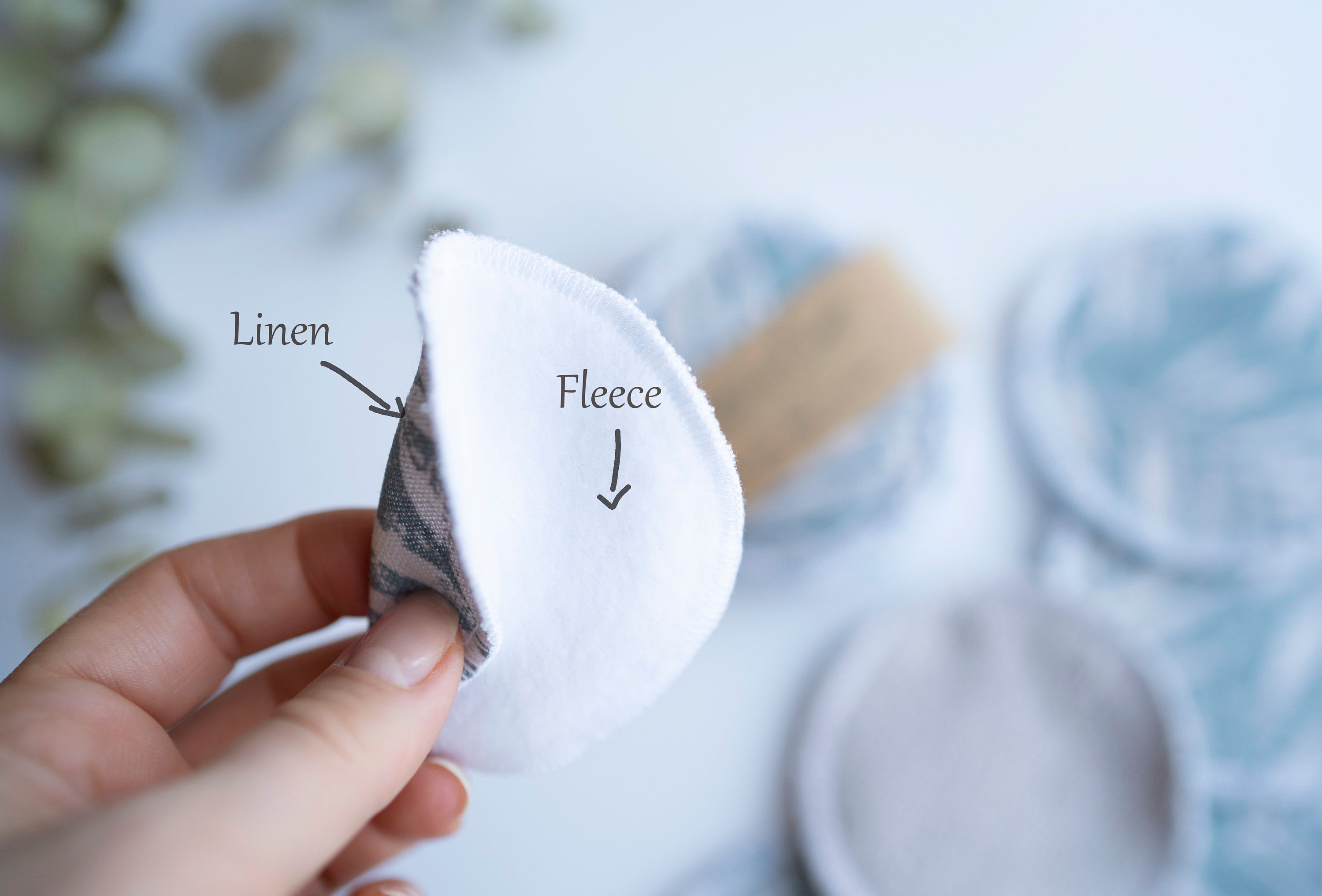 Reusable Face Wipes Soft Reusable Make up Pads Eco Friendly | Etsy