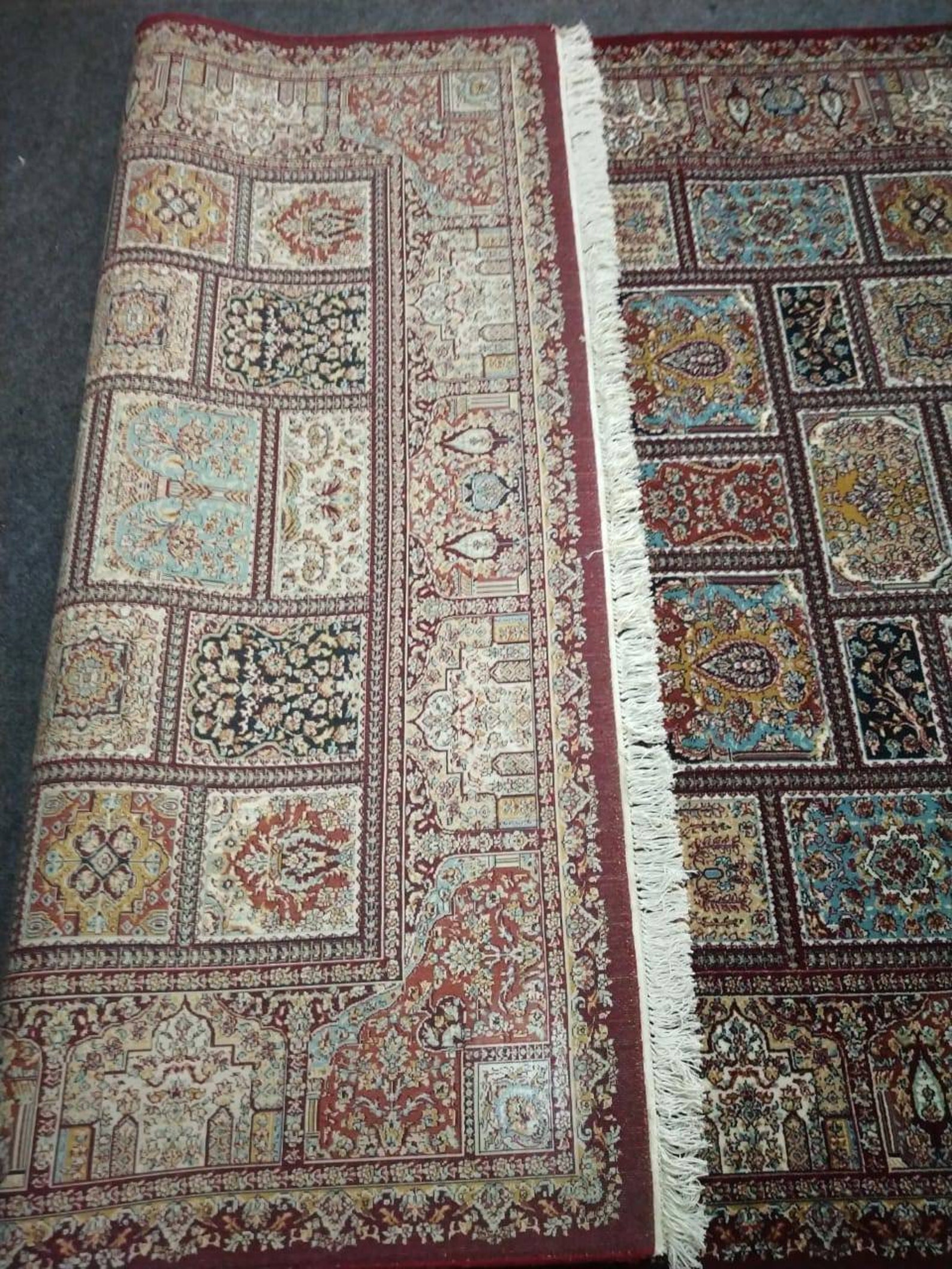 Indian Handmade Kashmiri Rug Carpet Rug Kashmiri Carpet - Etsy