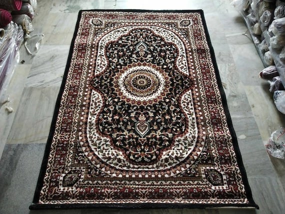 Handmade Kashmiri Carpet Kashmiri Rug Woolen Carpet and Rug | Etsy