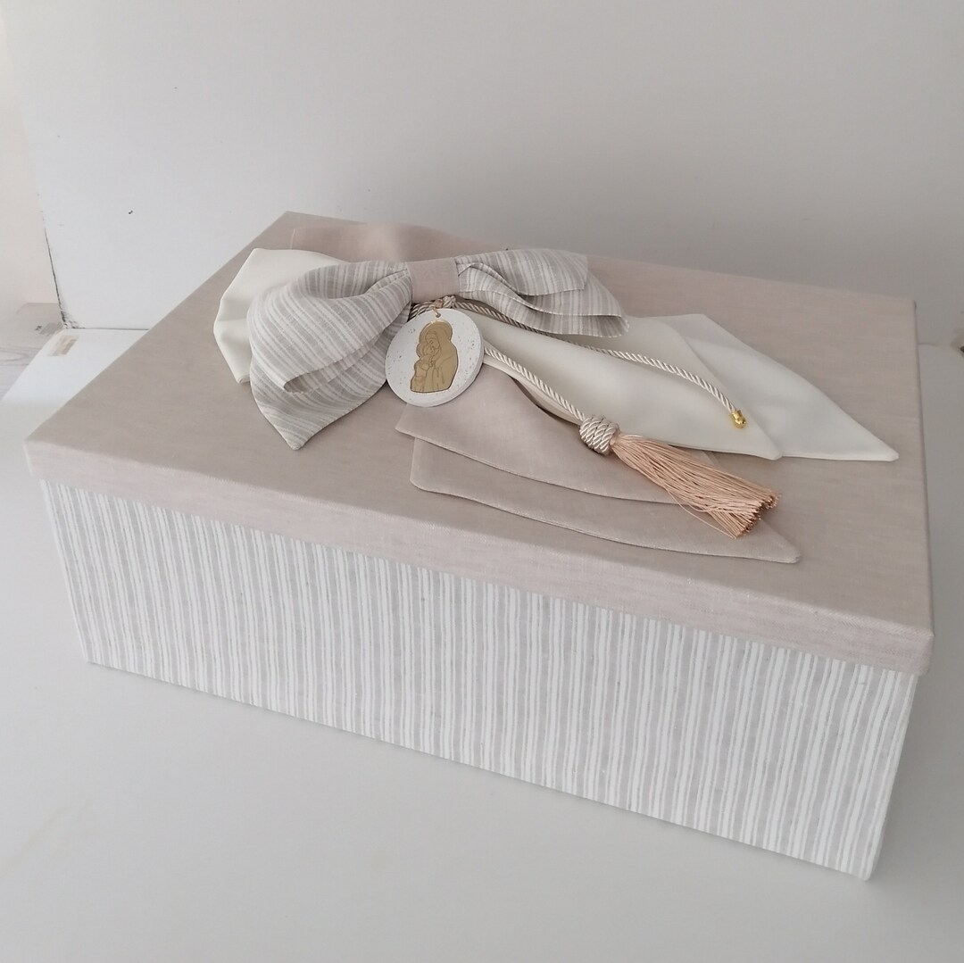 Cristenning Box/baptism Boxs/orthodox Baptism Set /greek Baptism/boy ...