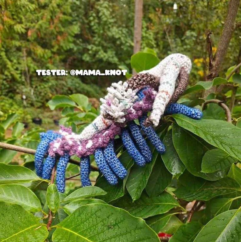 PATTERN | Marrella Crochet Plush | Cambrian Fossil | Stimulating ...