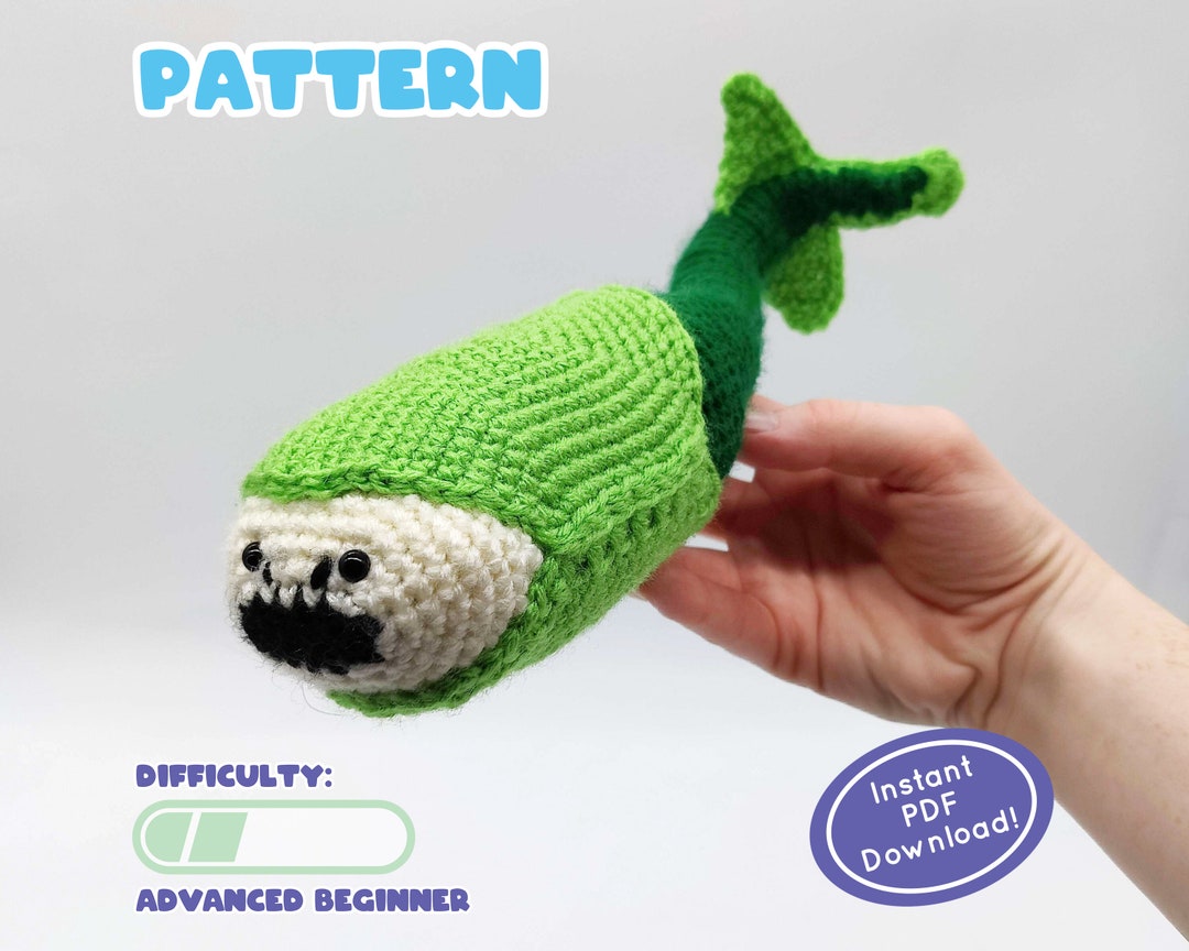 PATTERN | Sacabambaspis Crochet Plush | Ordovician Period Jawless Fish ...
