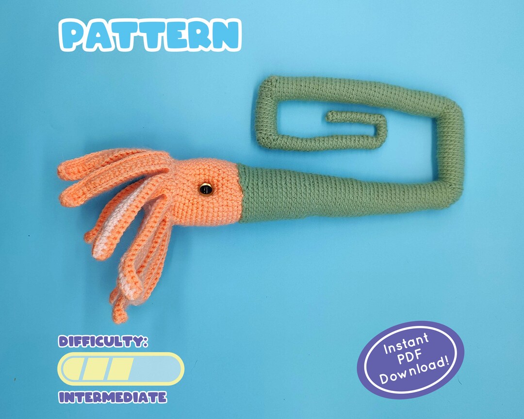 PATTERN | Diplomoceras Crochet Plush | Prehistoric Ammonite Species ...