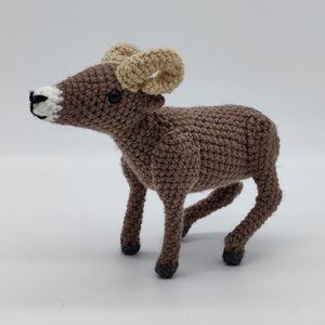 PATTERN | Bighorn Sheep | California Wildlife | Mini Amigurumi ...