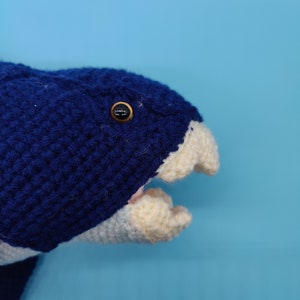 PATTERN | Dunkleosteus Crochet Plush | Prehistoric Apex Predator ...