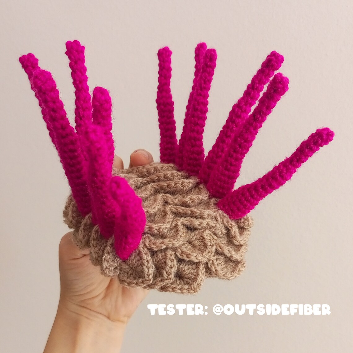 PATTERN | Wiwaxia Crochet Plush | Unique Cambrian Sea Creature ...