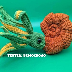 PATTERN | Ammonite Crochet Plush | Prehistoric Squid Species | Unique ...