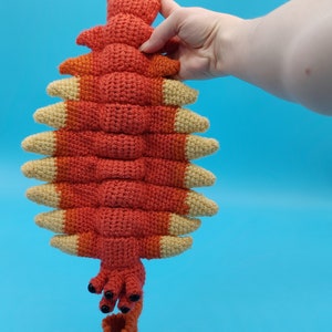 PATTERN | Opabinia Crochet Plush | Realistic Proportions | Poseable ...
