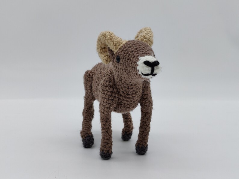 PATTERN | Bighorn Sheep | California Wildlife | Mini Amigurumi ...