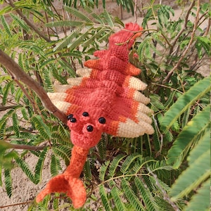 PATTERN | Opabinia Crochet Plush | Realistic Proportions | Poseable ...