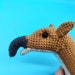 PATTERN | Macrauchenia Crochet Plush | Prehistoric Ice Age Llama ...
