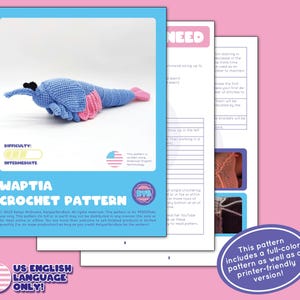 PATTERN | Waptia Crochet Plush | Cambrian Explosion | Prehistoric ...